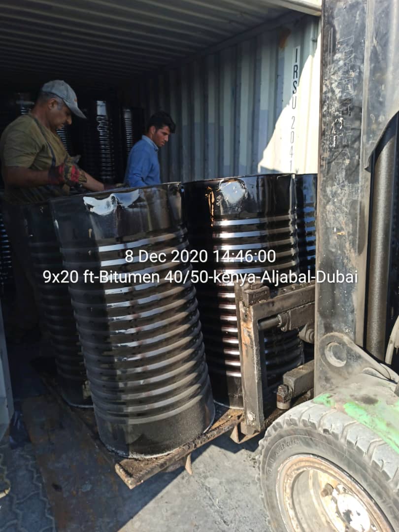 Bitumen- Shipment- Kenya- 8 December- 2020 - Al Jabal Global Holding